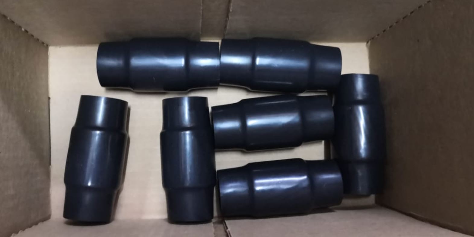 Cople, 1-1/4”, Aluminio, Recubierto de PVC – Coupling, 1-1/4, Aluminum ...